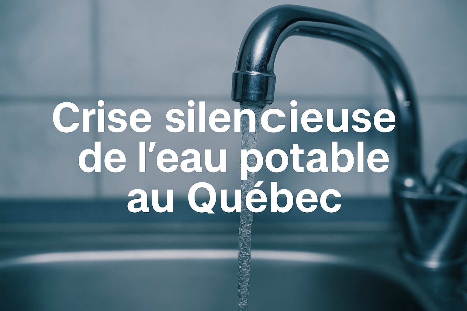 Crise silencieuse de l’eau potable au Québec - Top 100 Québec | Qualité ...